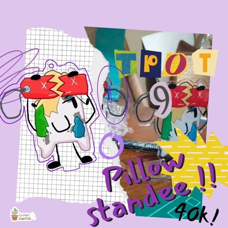 Jual TPOT 9 pillow standee | Shopee Indonesia