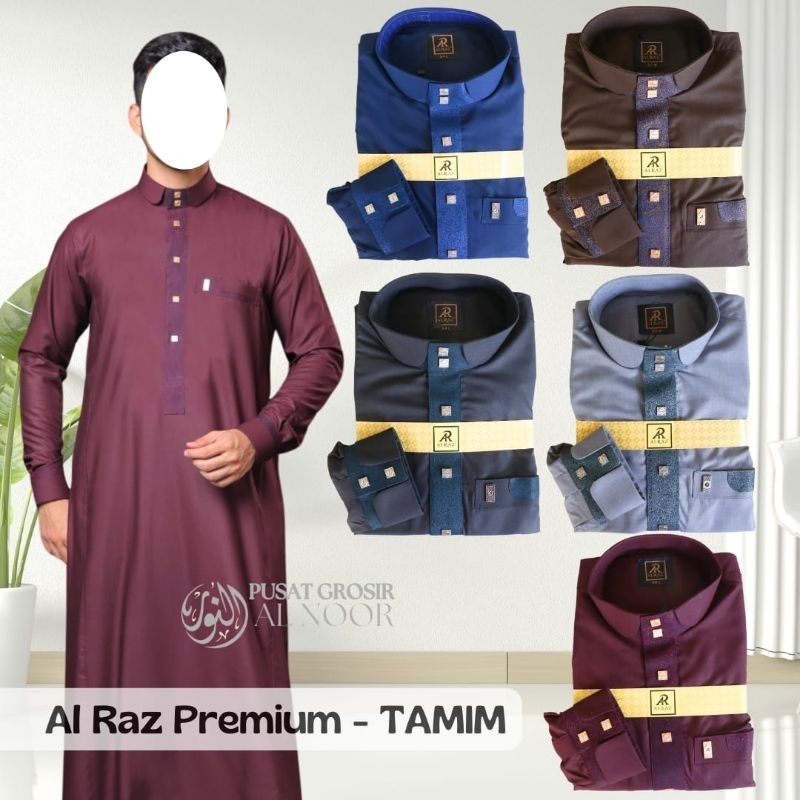 Jual Jubah Saudi | Gamis Pria | Al Raz Kombinasi Premium Tamim - Pusat ...