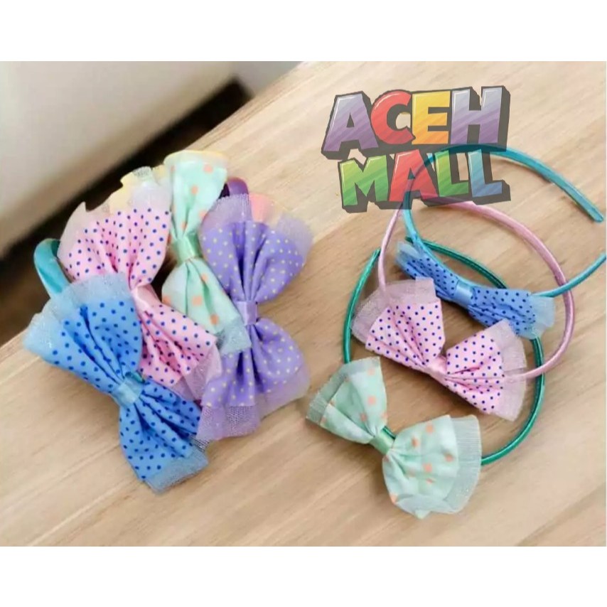 Jual Bando Anak Dewasa Pita Besar Motif Random – Fashionable & Stylish ...
