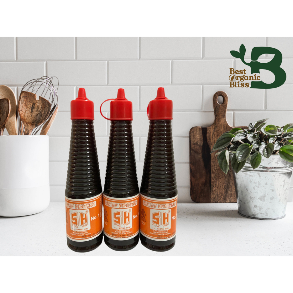 Jual Kecap Benteng SH d/h Siong Hin | Manis Sedang | Botol Kecil 140 ml ...