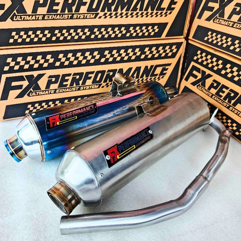 Jual KNALPOT STANDART RACING NMAX PCX VARIO AEROX ADV LEXY MIO BEAT ...