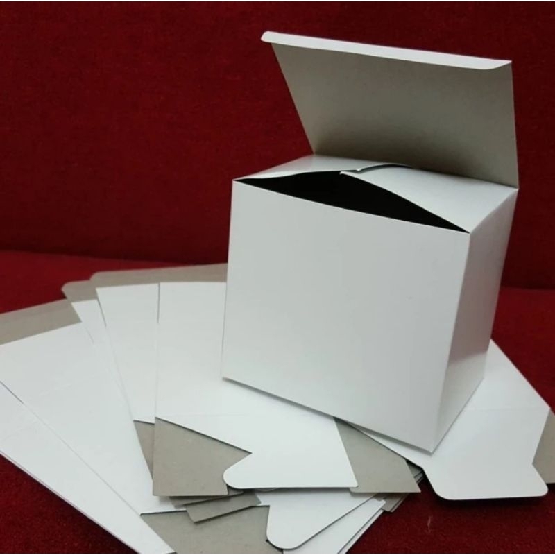 Jual Dus mug putih polos bahan duplex 50 pcs | Shopee Indonesia