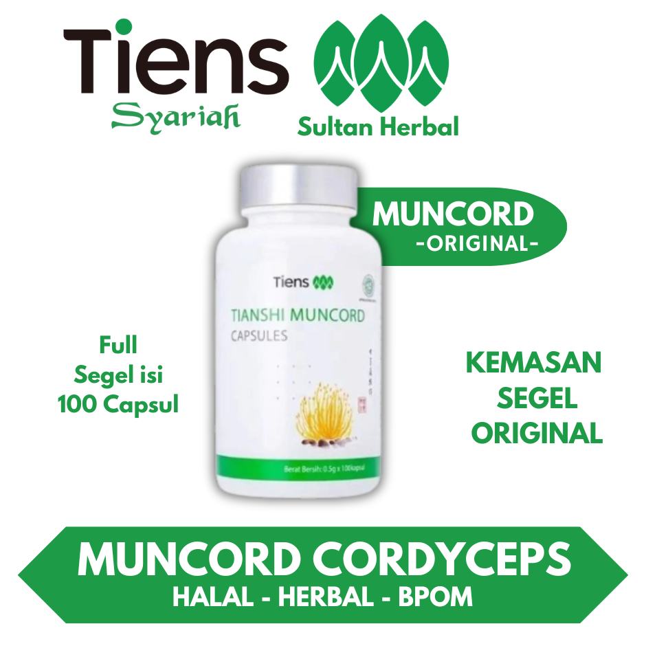 Jual Muncord | Tiens muncord Cordyceps | Daya tahan tubuh | Menjaga ...