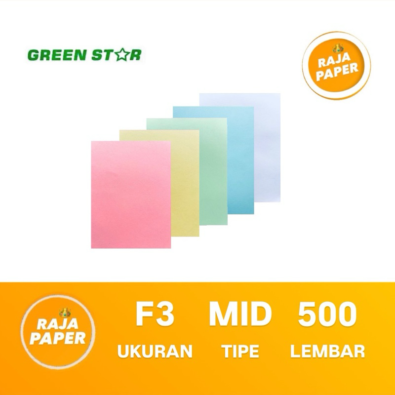 Jual Kertas NCR " MIDDLE " Ukuran F3 Double Folio 500 Lembar 50 Gsm Gr ...