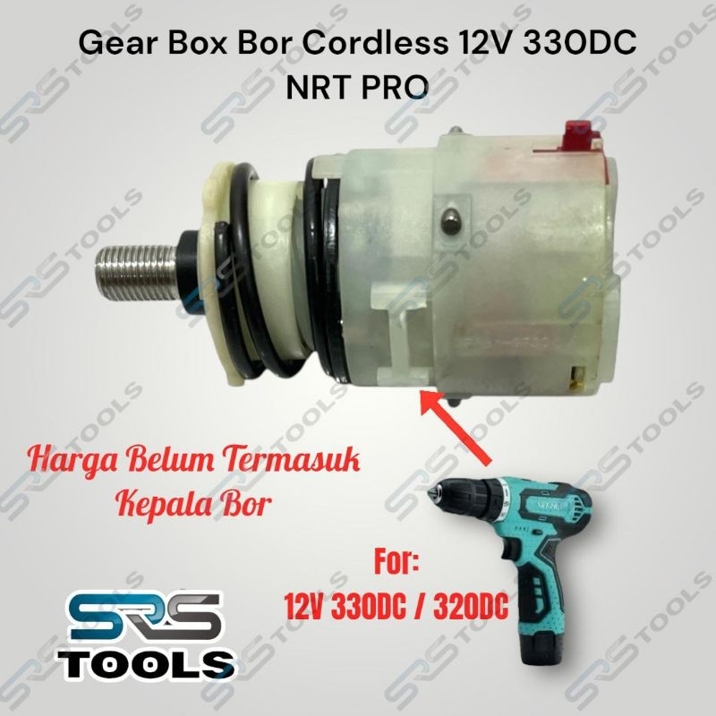 Jual NRT PRO Gearbox Mesin Bor Cordless 12V 320DC 330DC / Gear Box Bor ...