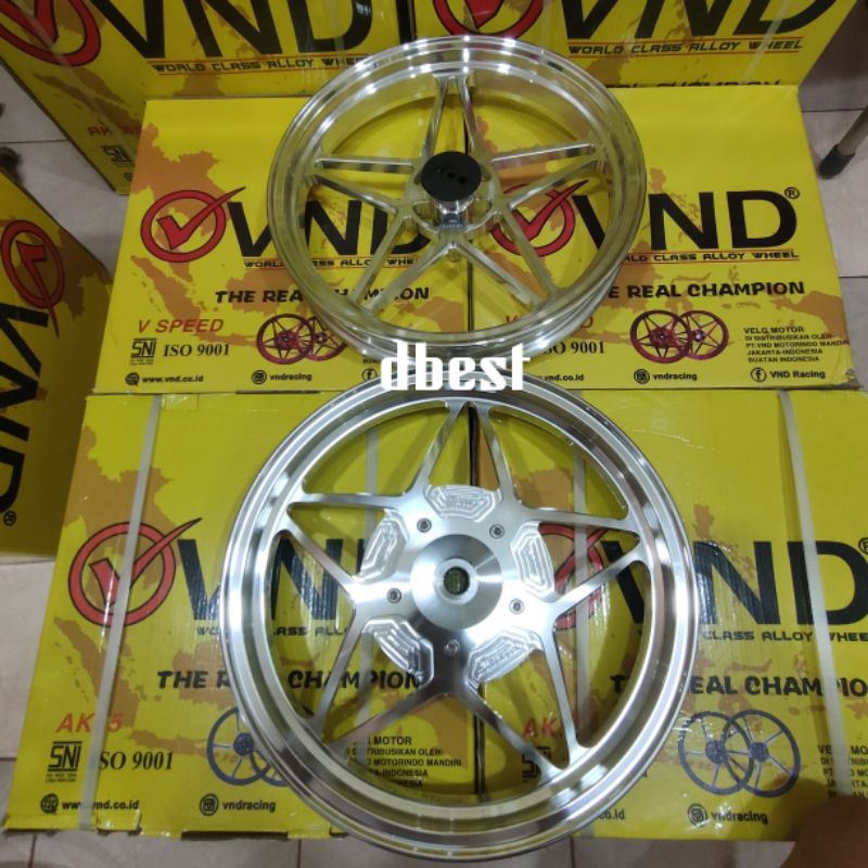 Jual VELG VND VSPEES V2 GEN2 VARIO 110/125/150/160CBS BEAT/SCOOPY/GENIO VELAK VND VSPEED V2 ...