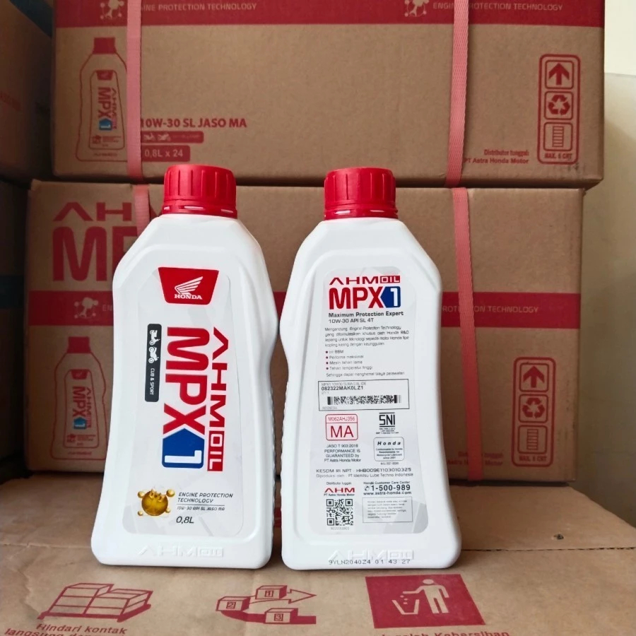 Jual Paket Bundling2 Botol AHM OLI MPX1 0,8L | Shopee Indonesia