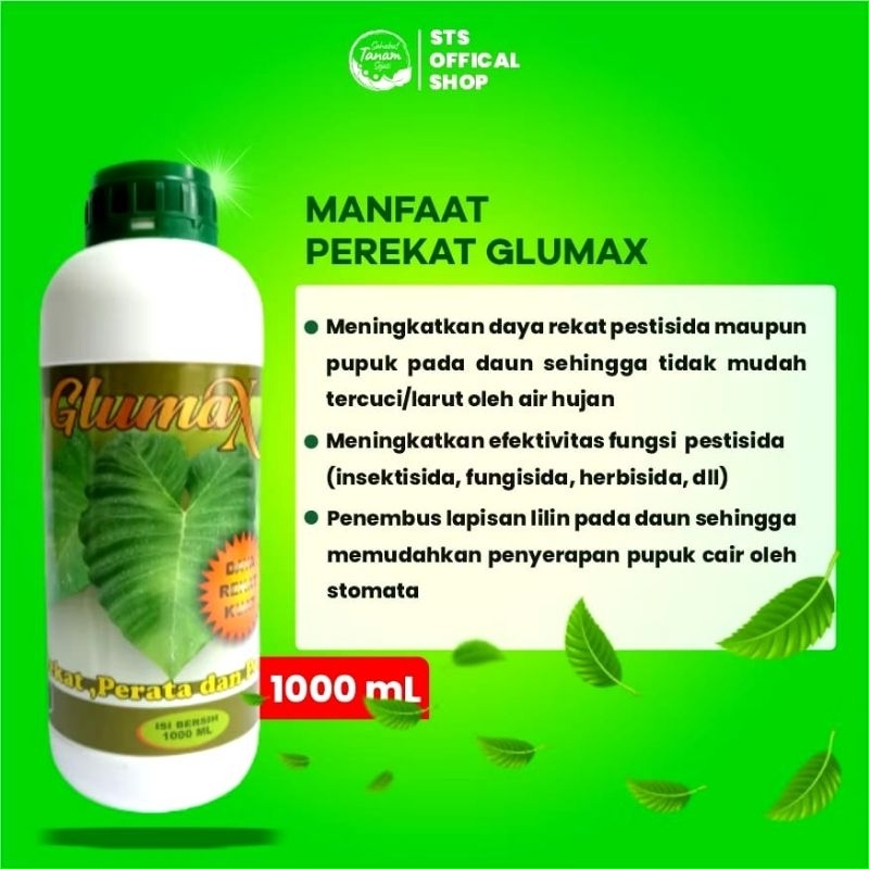 Jual Glumax Perekat Pestisida dan Pupuk Nutrisi Tanaman Daya Rekat Kuat ...