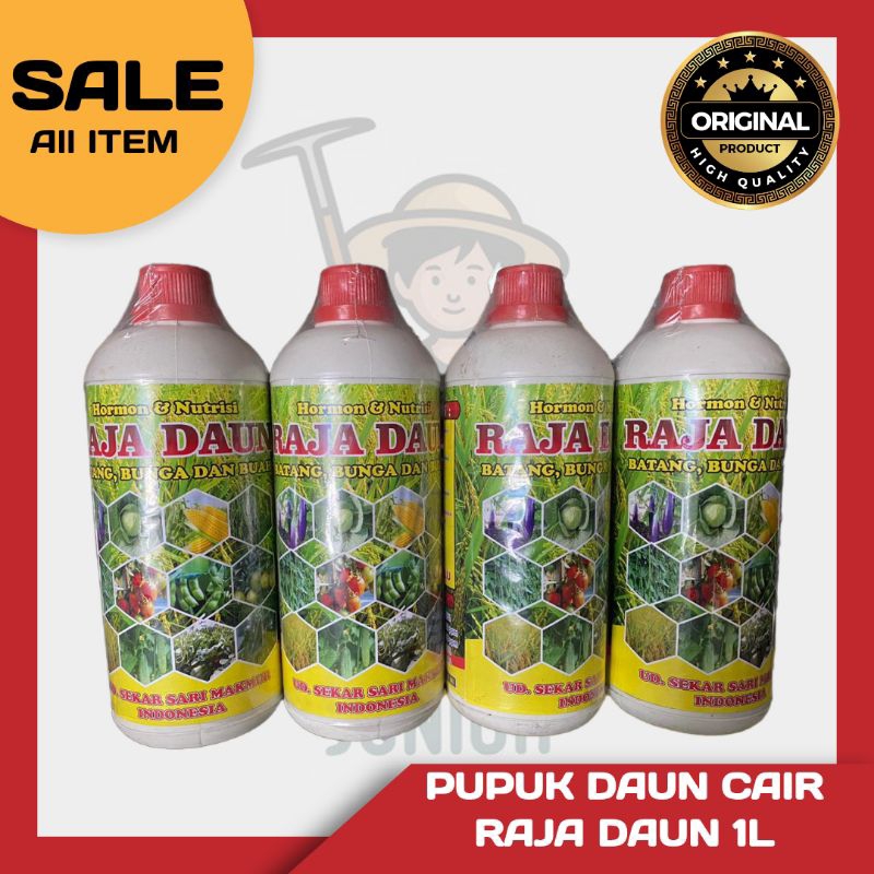 Jual NPK Raja Daun Pupuk Daun Cair Hormon dan Nutrisi Untuk Mempercepat ...