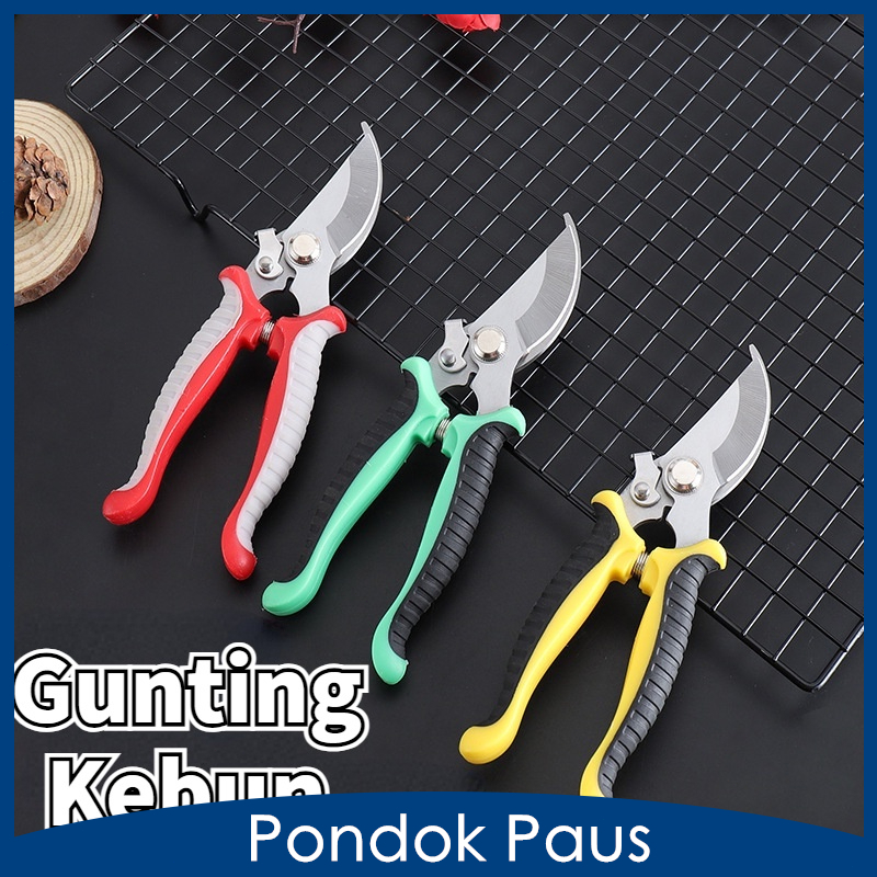 Jual Gunting Kebun / Gunting Dahan / Ranting Bunga Tanaman / Gunting ...