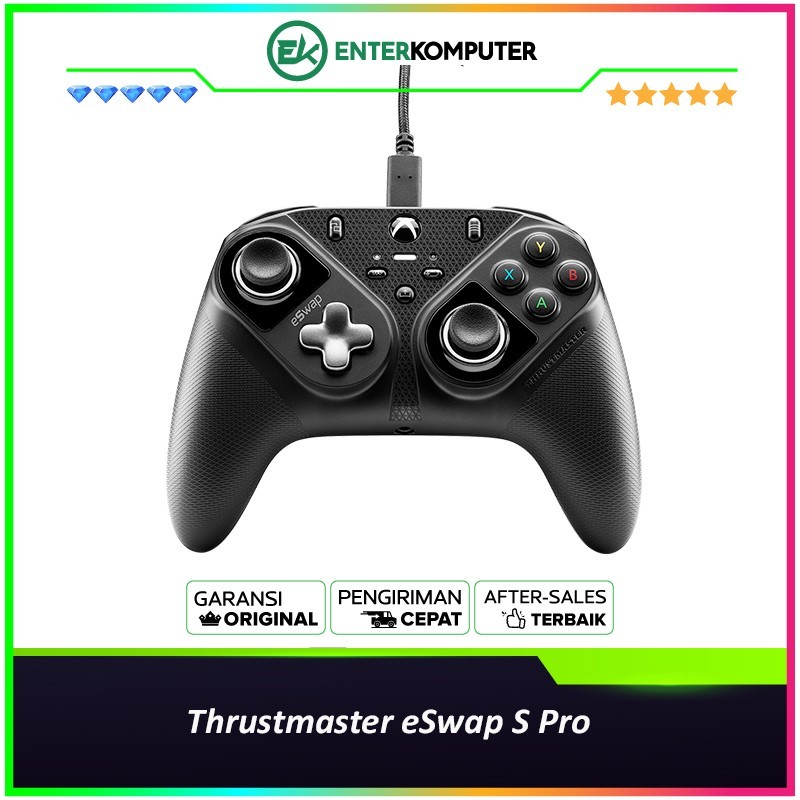 Jual Gamepad Thrustmaster eSwap S Pro Controller For PC / Xbox | Shopee ...