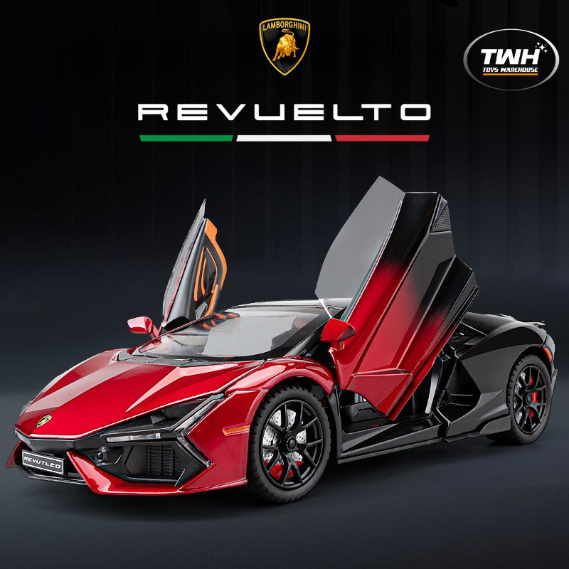 Jual TWH DIECAST MOBIL LAMBORGHINI REVUELTO SKALA 1:24 LAMBO KOLEKSI ...