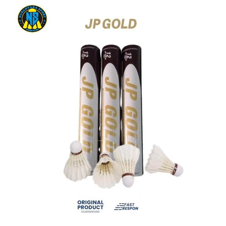 Jual Shuttlecock - Kok Badminton JP GOLD ORIGINAL | Shopee Indonesia