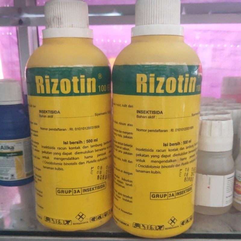 Jual obat pertanian insektisida RIZOTIN 500ML | Shopee Indonesia