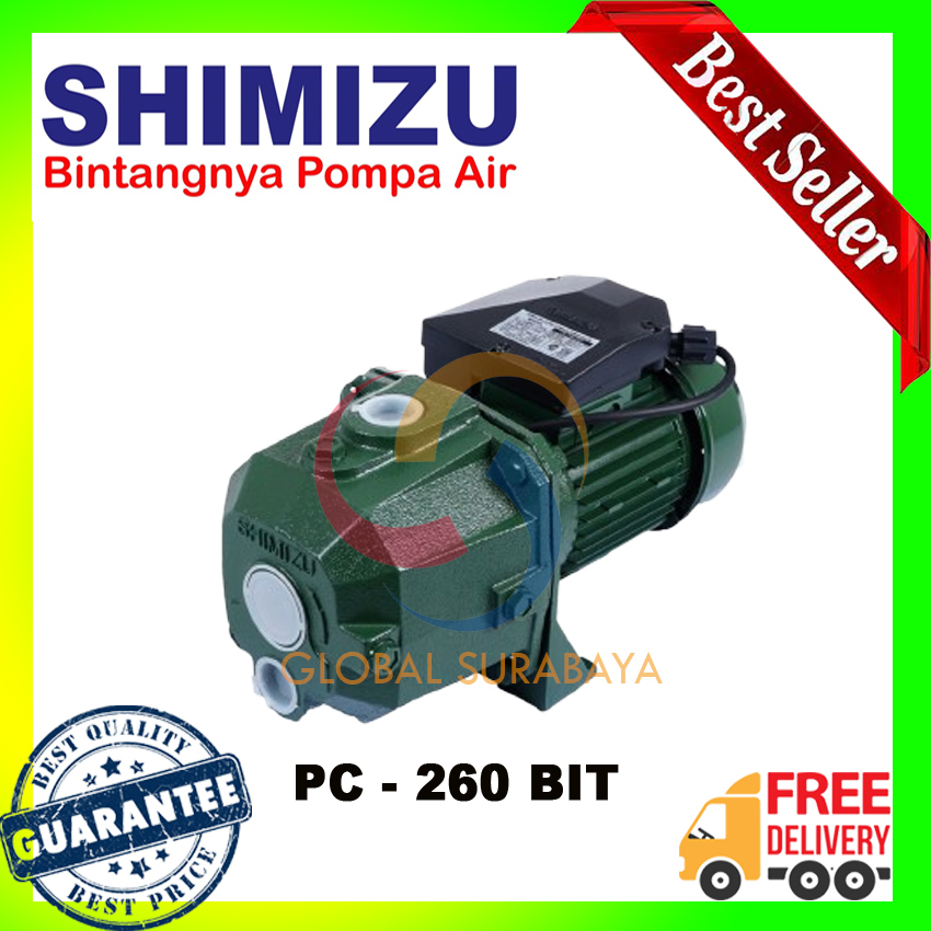 Jual Shimizu PC 260 BIT - Mesin Pompa Air Jet Pump 250 Watt | Shopee Indonesia