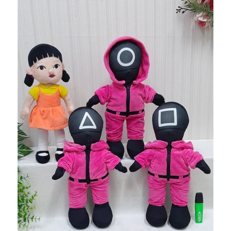 Jual boneka squid game korea viral | Shopee Indonesia