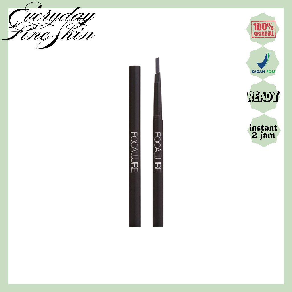 Jual FOCALLURE Waterproof Eyebrow Brow Pencil Pensil Alis Long lasting FA-18 FA18 FA 18 BPOM ...