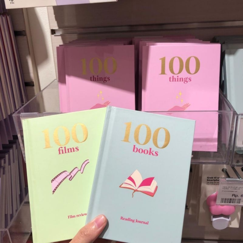 Jual [JASTIP FLYING TIGER] 100 Journals about Things Movie Book / Buku ...