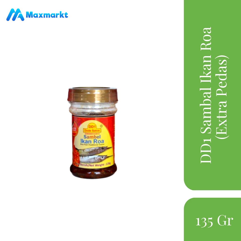 Jual DD1 Sambal Ikan Roa Extra Pedas 135 Gram | Shopee Indonesia