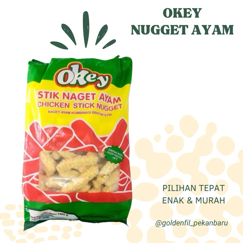 Jual nugget ayam okey 1kg | Shopee Indonesia