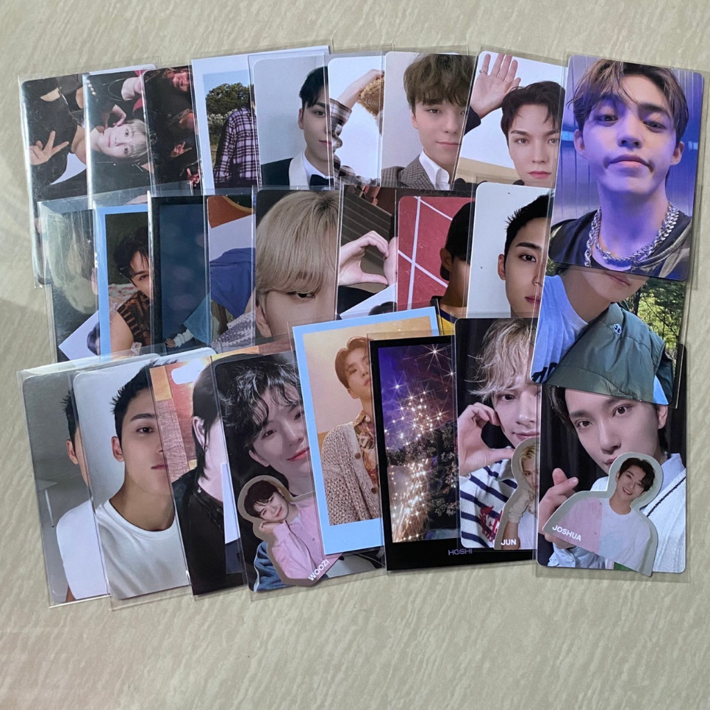 Jual [Clearance Sell] Official Photocard Seventeen Wonwoo Mingyu Scoups Jeonghan Joshua Jun ...