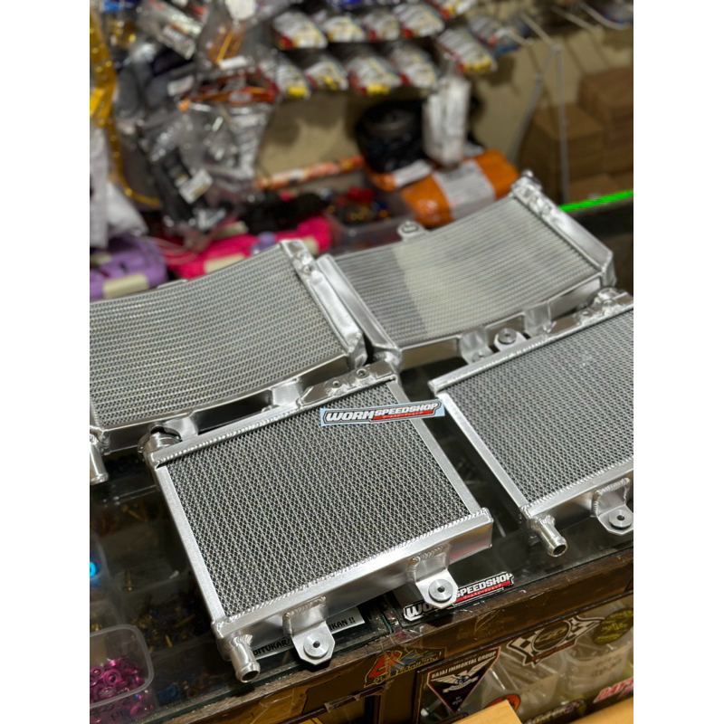 Jual Radiator Almunium Ninja RR & R Spac Thailand Almunium Tipe standar ...