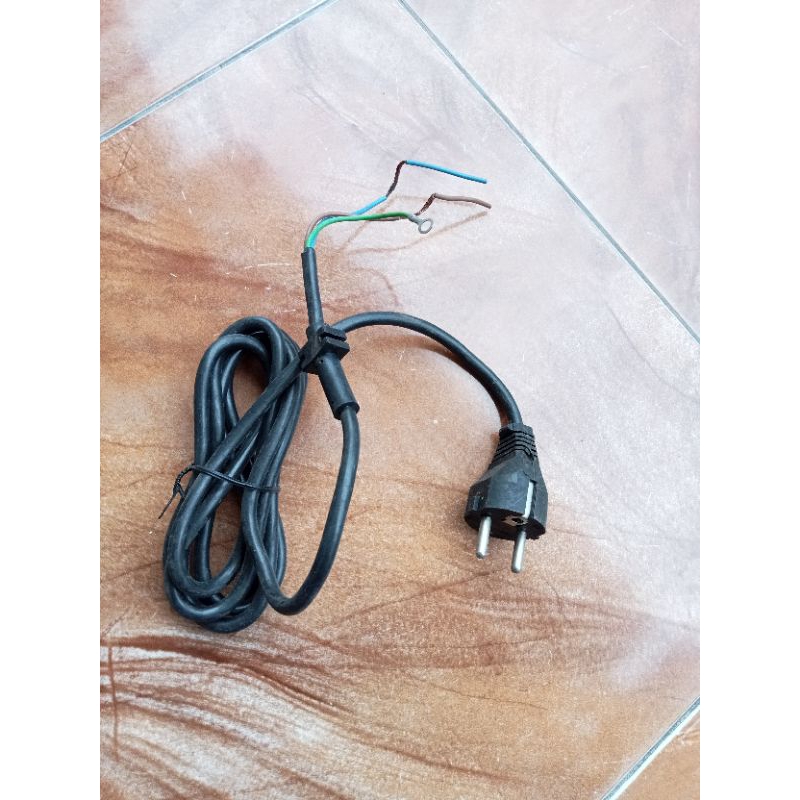 Jual KABEL POWER FULL TEMBAGA 2METER UTK GERINDA PROIL MIJIKON DLL ...