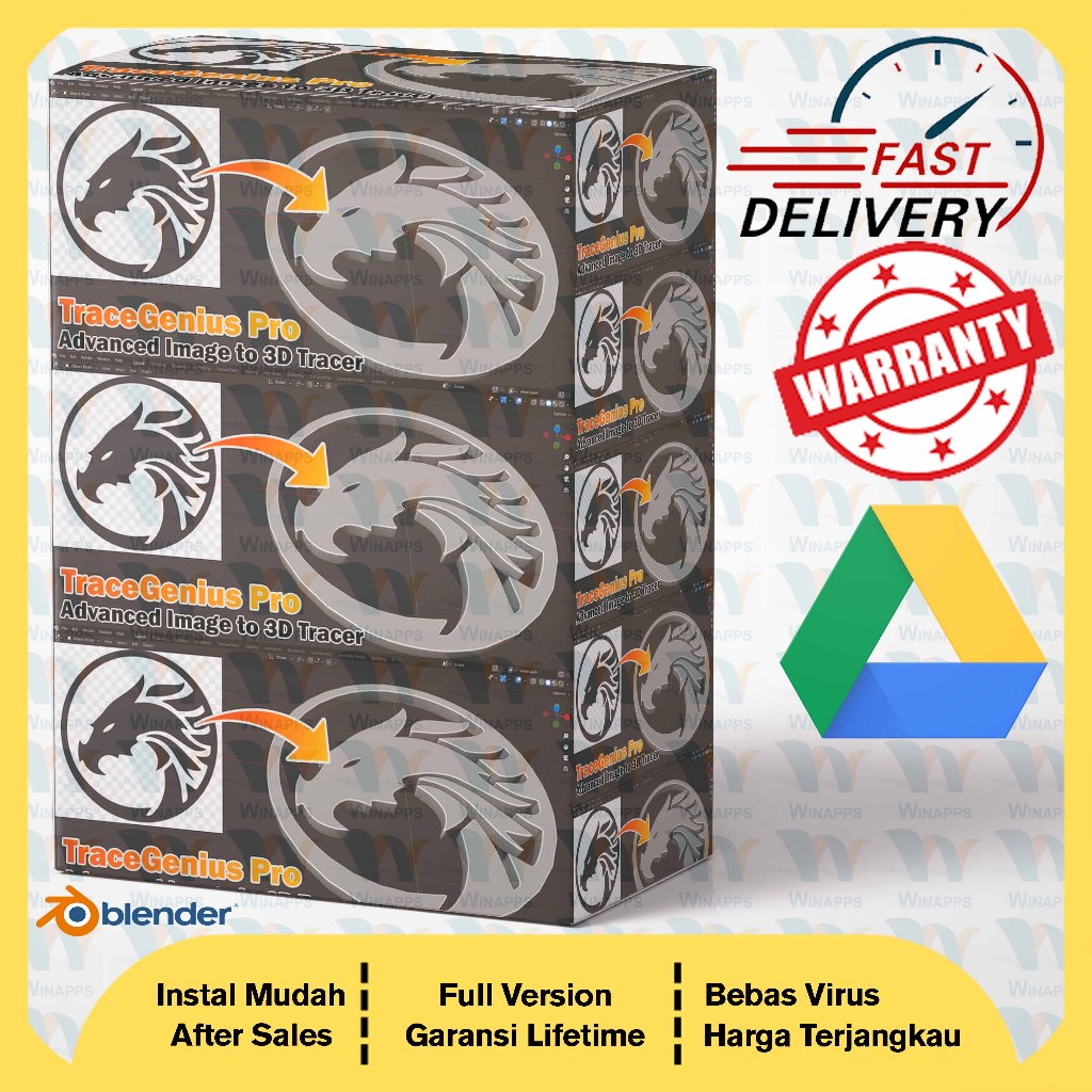 Jual TraceGenius Pro - Advanced 2D Image To 3D Tracer | Shopee Indonesia