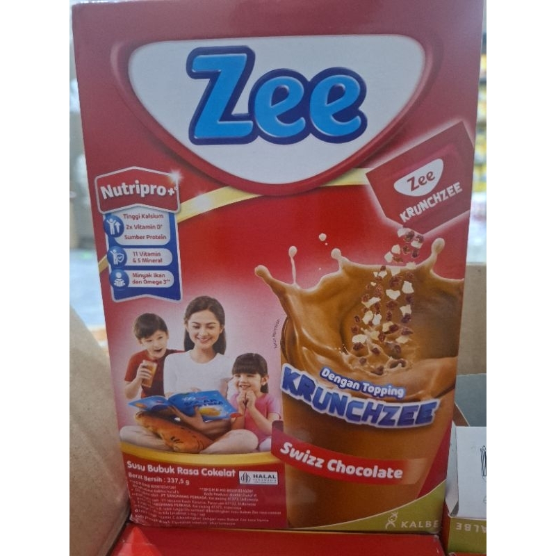 Jual Zee krunchzee swizz chocolate 337.5g | Shopee Indonesia