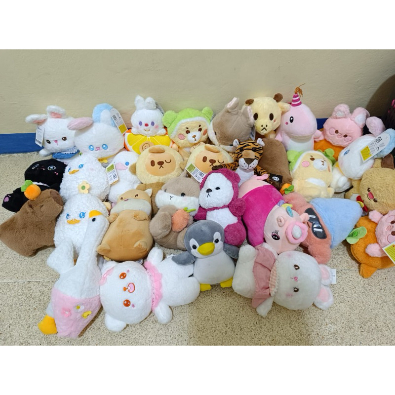 Jual VALEN ACC BONEKA PLUSH NEW TAG BONEKA MESIN CAPIT OH SOME/KKV BARU ...