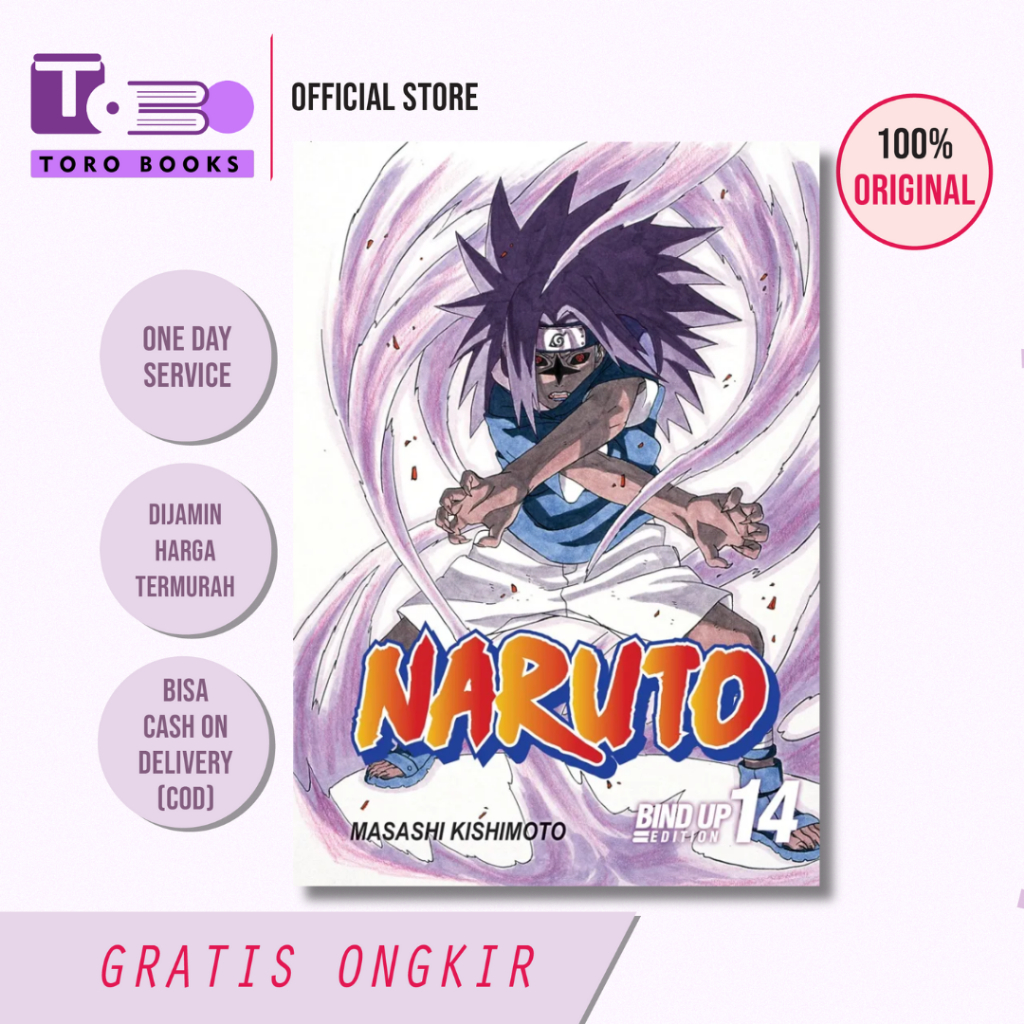 Jual Komik seri : Naruto Bind Up Edition 14 - Masashi Kishimoto | Shopee Indonesia