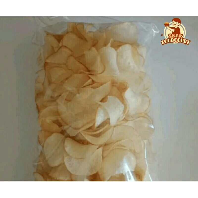 Jual Keripik Singkong Original 250gram Keripik Asin Gurih Renyah ...