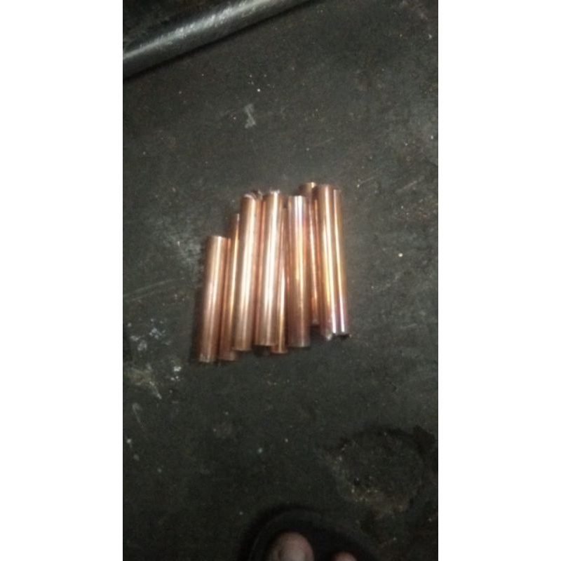 Jual as tembaga bulat tebal 5mm panjang 1meter as tembaga | Shopee ...