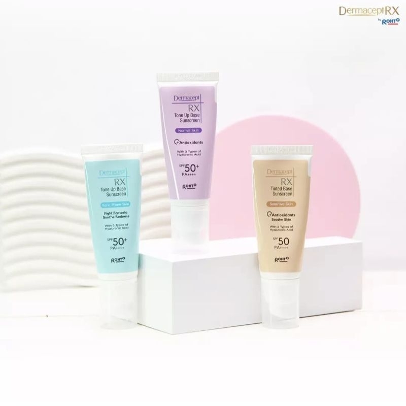 Jual Dermacept RX TONE UP BASE Sunscreen SPF 50+ PA++++ | Shopee Indonesia