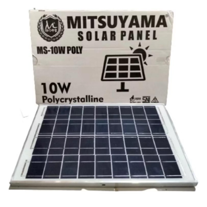 Jual Solar Panel Cell Panel Surya 10wp Polycrystaline Mitsuyama ...