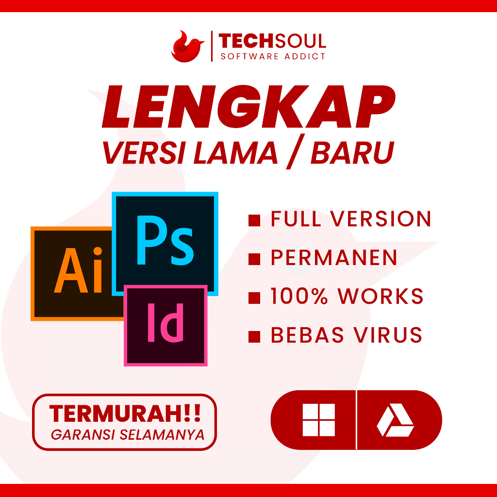 Jual Illustrator/Photoshop/InDesign Anti- Disable Full Version 2025 2024 2023 2022 2021 2020 ...