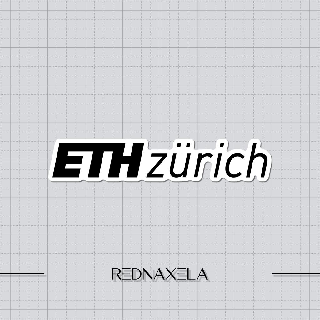 Jual Stiker Vinyl ETH Zurich University Logo Stiker Laptop High Quality ...