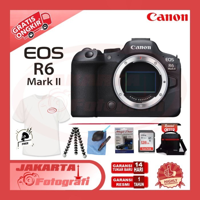 Jual Canon EOS R6 Mark II Kit 24-105mm f/4-7.1 Lens Mirrorless Camera ...