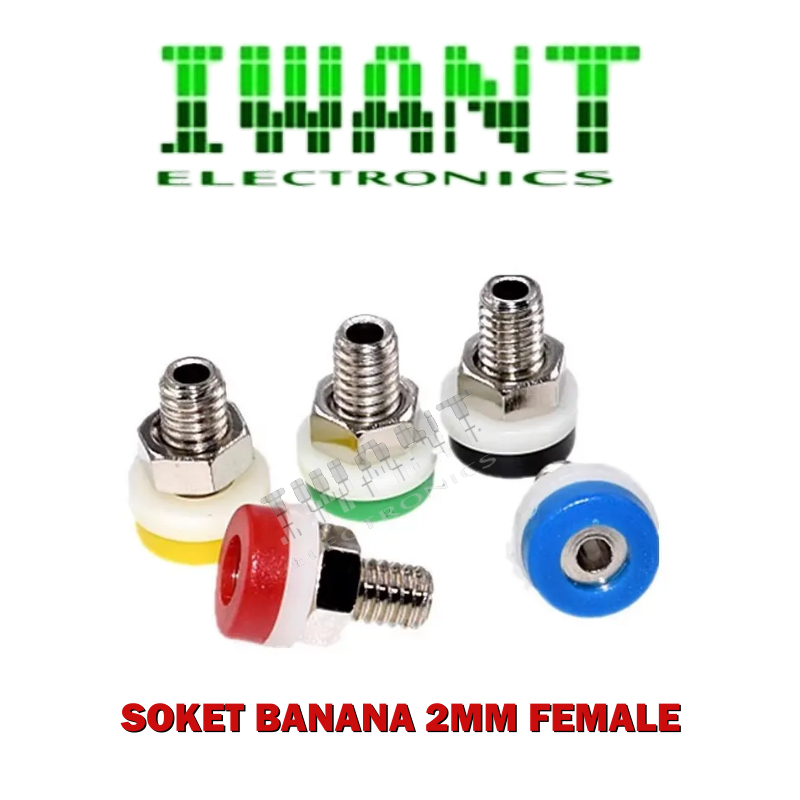 Jual JACK BANANA PLUG 2MM SOCKET BANANA FEMALE 2MM | Shopee Indonesia