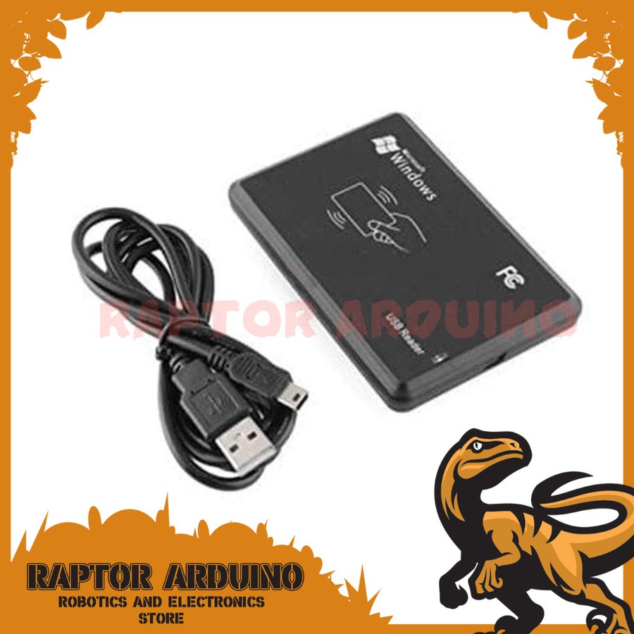 Jual JT308 125KHz USB Proximity Sensor Smart RFID ID Card Reader ...