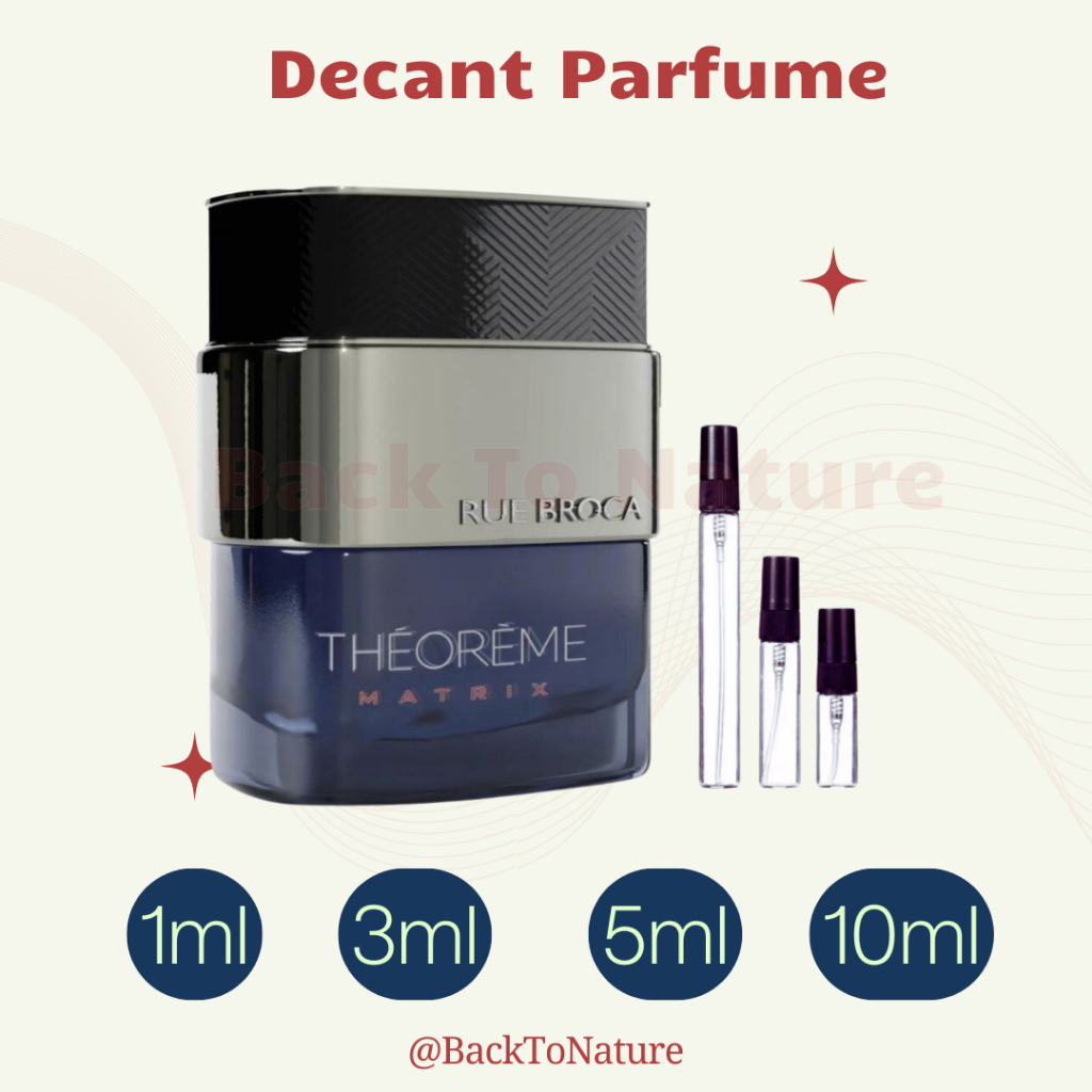 Jual Decant - Ruebroca Theorome Matrix (Limited) | Shopee Indonesia