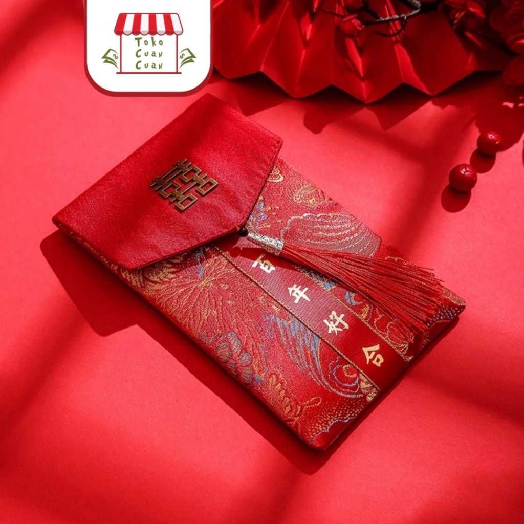 Jual Premium hongbao / fabric hongbao / angpao kain / angpao sangjit ...