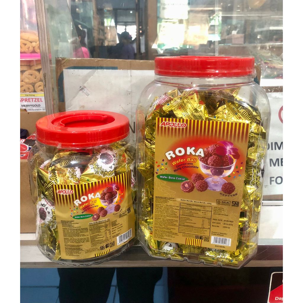 Jual Apollo Roka Cokelat Toples | Shopee Indonesia