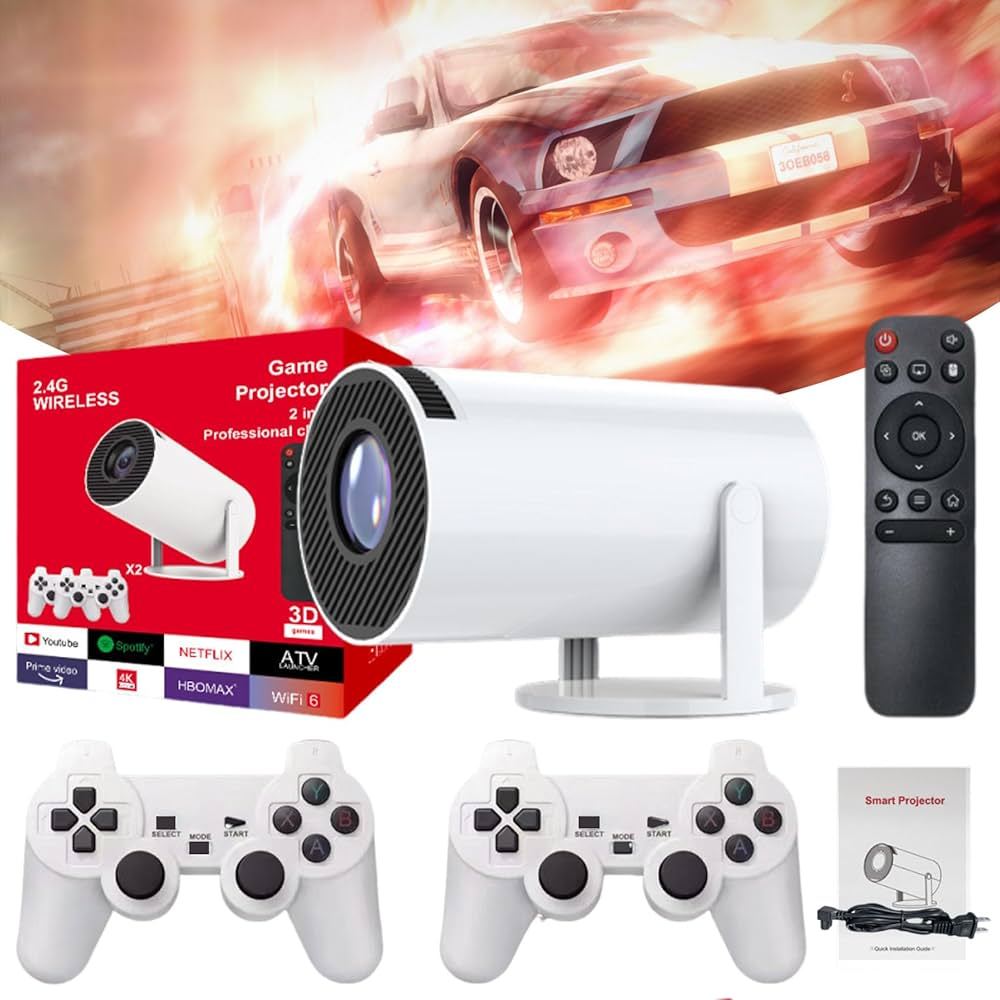 Jual Projector Game 2-IN-1 Android Game Projector 2IN1 Android Wireless ...