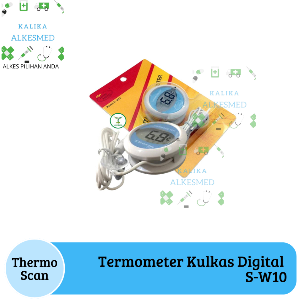 Jual Digital Refrigerator Thermometer | Termometer Kulkas Digital Bulat ...