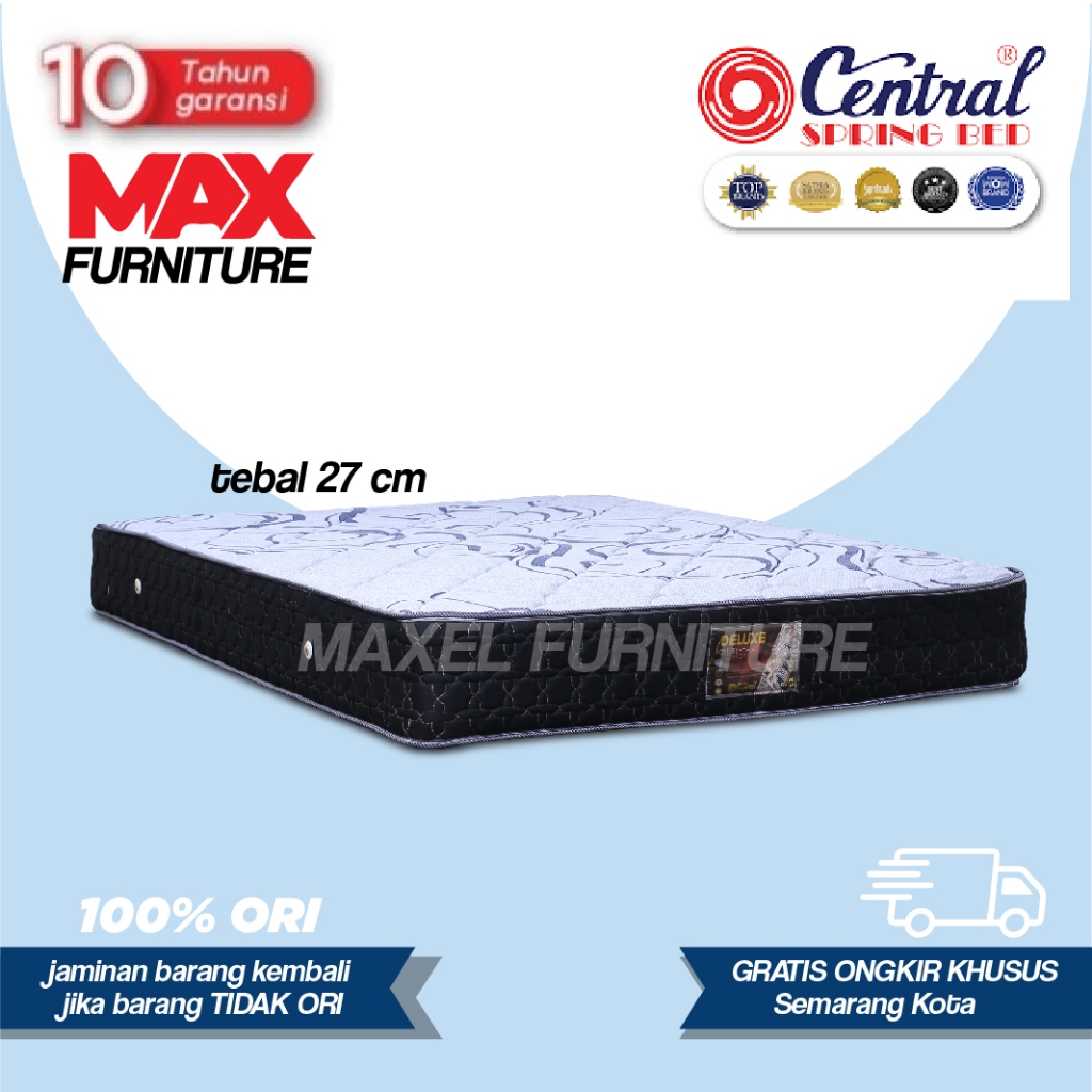Jual Kasur Springbed Matras Central Deluxe Zest Mebel Furniture ...