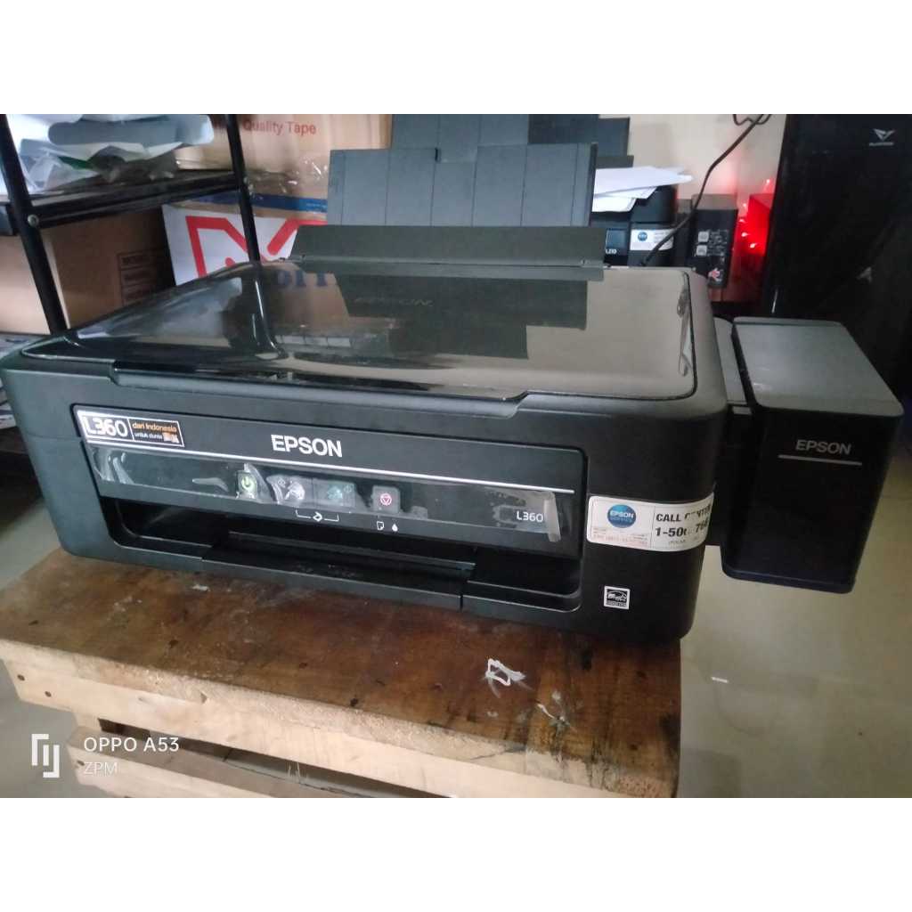 Jual printer epson L360 normal siap pakai bersih luar dalam garansi ...