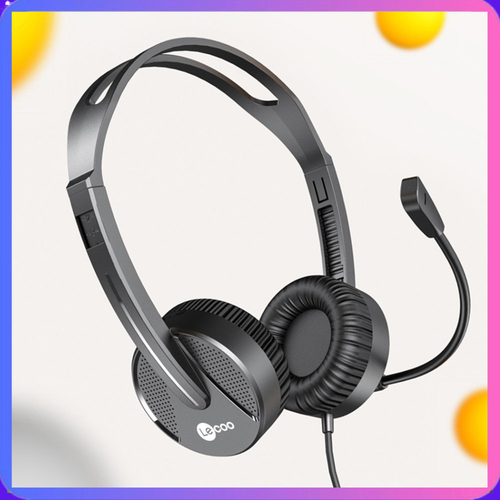 Jual Headset Wired with Mic Adjustable Lightweight Clear Sound ...