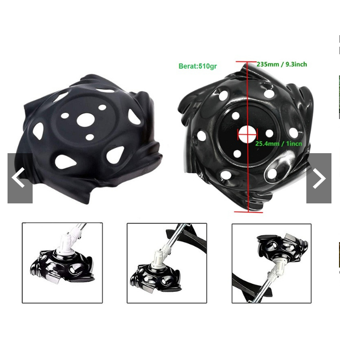 Jual Pisau Matun Rumput Tanah Pisau Mesin Pemotong Rumput Tanah Potong ...