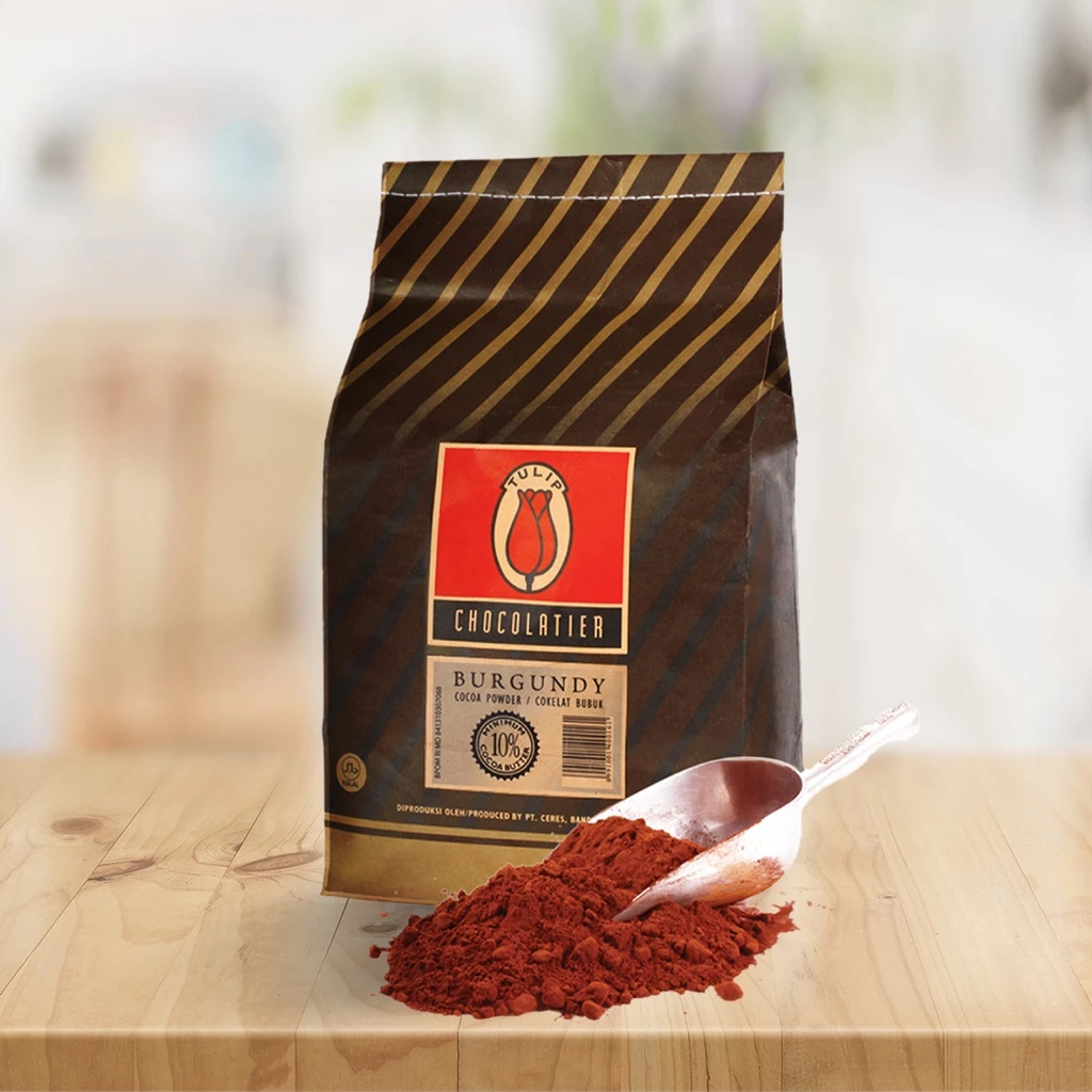 Jual Tulip Burgundy Cocoa Powder Repack 100gr | Shopee Indonesia
